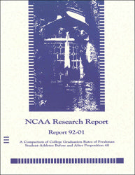 Research — 92-01 A Comparison of College Graduation Rates of Freshman ...