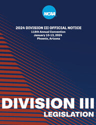 2024 Division III Official Notice - PDF Download – NCAA Publications